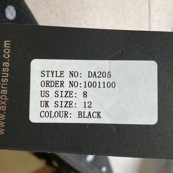 AX Paris | Dresses | Ax Paris Black White Polka Dot Dress 8 New | Poshmark